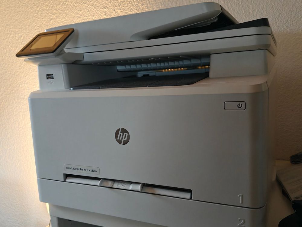 HP Color LaserJet Pro MFP M280nw - Top Zustand! (Neu (gemäss ...
