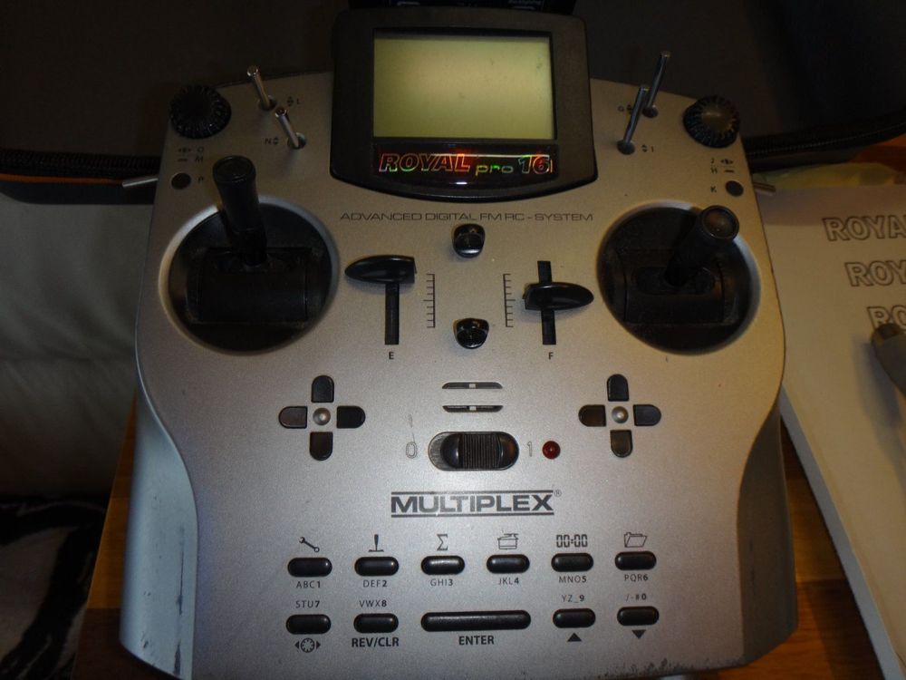 Fernsteuerung Multiplex Royal Pro 16 (Gebraucht) in Seedorf BE für CHF ...