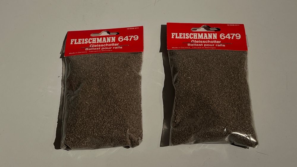 Fleischmann H0 6479 Schotter-Streumaterial Gleis Eisenbahn (Neu und ...