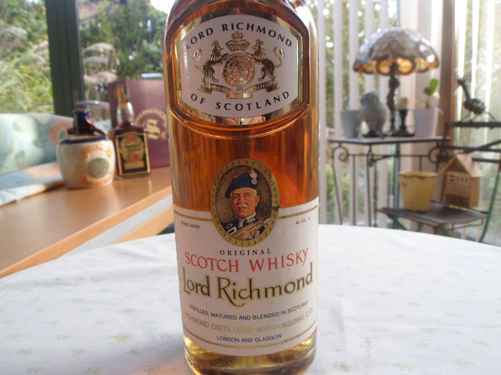 Lord Richmond Blended Scotch Whisky, 1970er Jahre Bottling (Neu (gemäss ...
