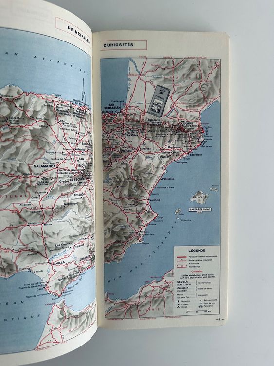 Guide Rouge Michelin 1963 - ESPAGNE - édition française (Gebraucht) in ...