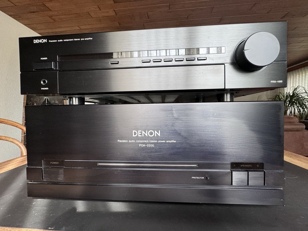 Denon PRA-1100/POS-2200 Vor/Enstufen Kombi | Kaufen auf Ricardo