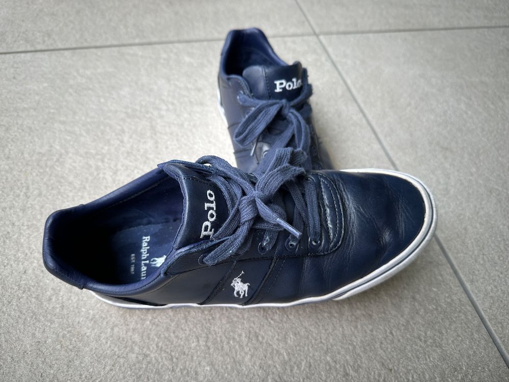 Polo Ralph Lauren Sneaker Herren Gr 42 blau (Gebraucht) in Baar für CHF ...