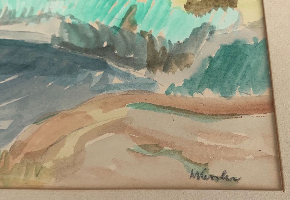 Max Kessler (1897-1981) Aquarell (Gebraucht) in Root für CHF 10 – mit ...