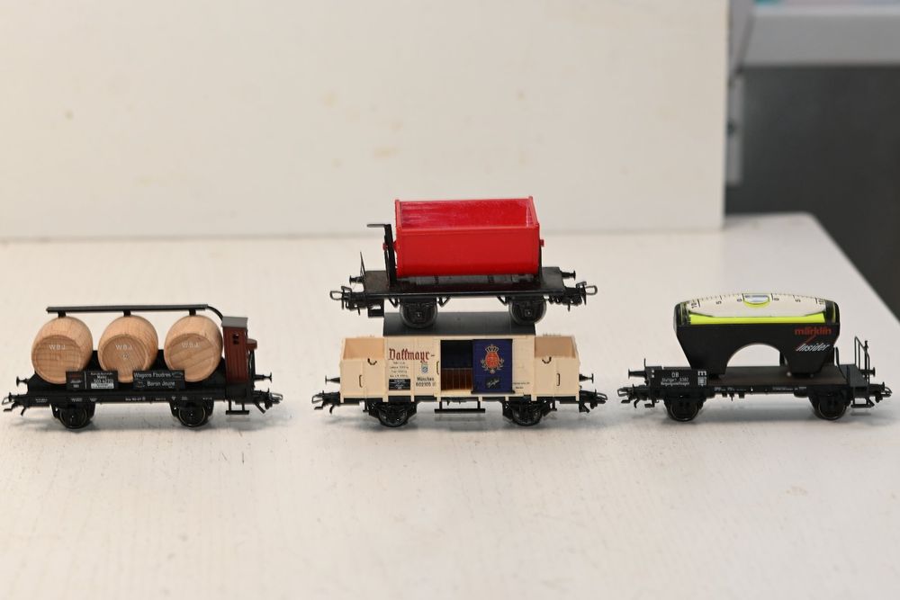 Güterwagen Märklin HO/AC 4 Stück ohne OVP (Gebraucht) in Laupen ZH für ...