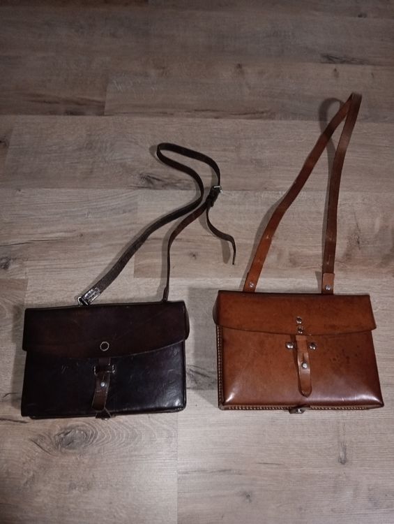 2x Militär Ledertaschen (Gebraucht) in Uznach für CHF 60 – mit ...