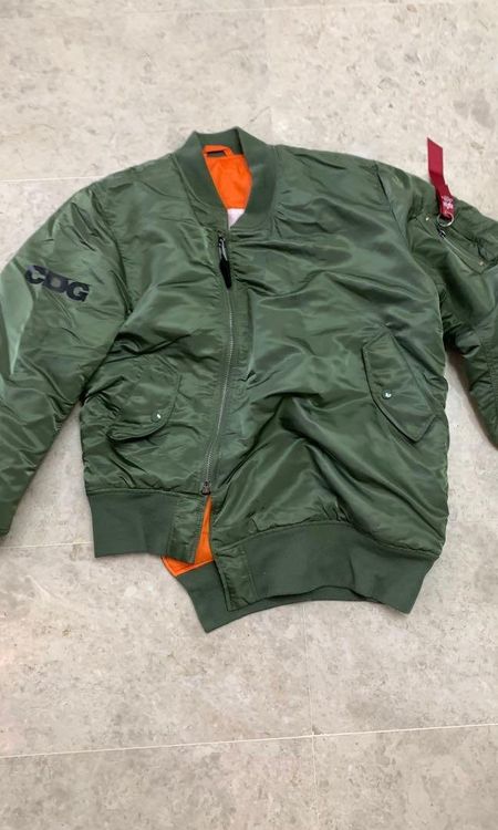Alpha Industries X CDG Comme Des Garcons MA-1 Bomberjacke (Neu (gemäss Beschreibung)) in Thalwil ...
