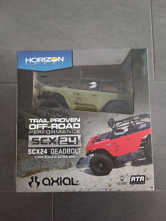 Axial SCX24 Deadbolt RTR Modellauto Crawler (Neu und originalverpackt ...