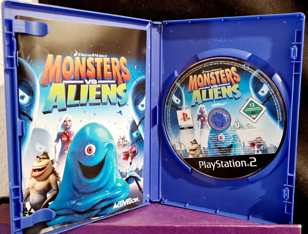 Monster VS Aliens - Playstation 2 (PS2) | Kaufen auf Ricardo