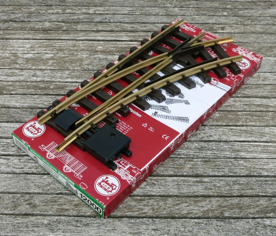 LGB 12000 Handweiche rechts Radius 30° Fabrikneu in OVP | Kaufen auf ...