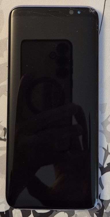 Samsung Galaxy S8 (SM-G950F 64 GB, 5.8", 12 MP) Riss im Glas (Gebraucht ...