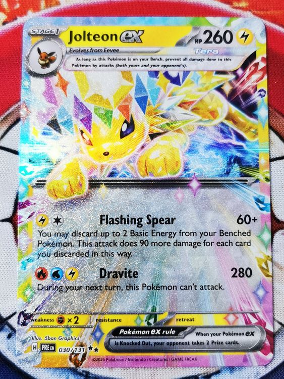 Pokémon Jolteon ex 030/131 Prismatic Evolutions EN | Kaufen auf Ricardo