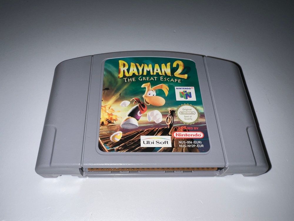 Nintendo 64 (N64) Spiel - Rayman 2: The Great Escape (Gebraucht) in ...