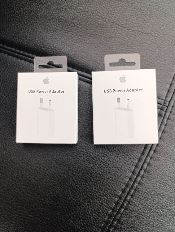 2X Apple iPhone USB Power Adapter neu nur ab 10.- | Kaufen auf Ricardo