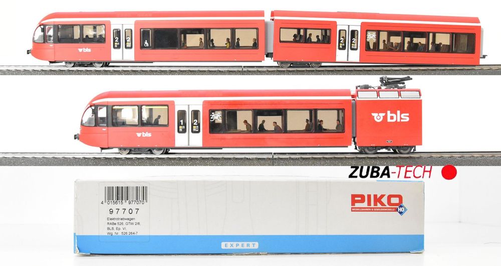Piko 97707 GTW RABe 526 BLS Analog H0 GS mit OVP (Gebraucht) in St ...