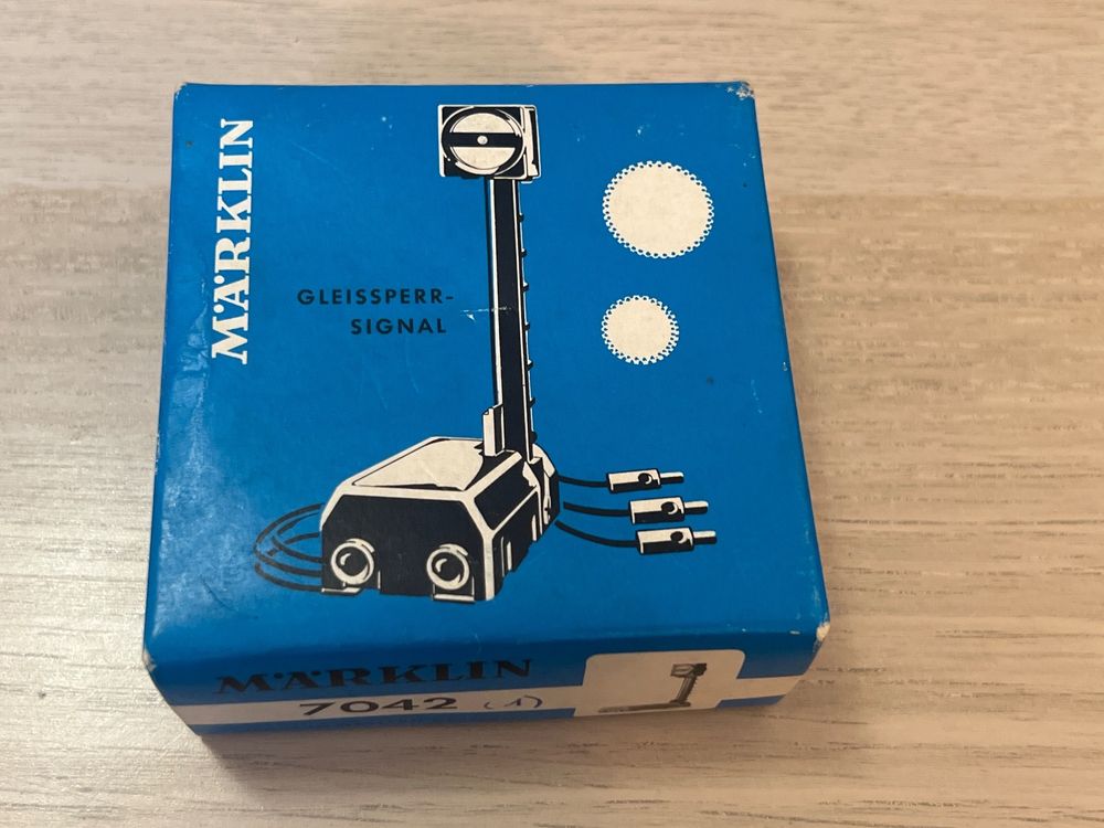 Märklin 7042 Gleissperrsignal H0 (1) | Kaufen auf Ricardo