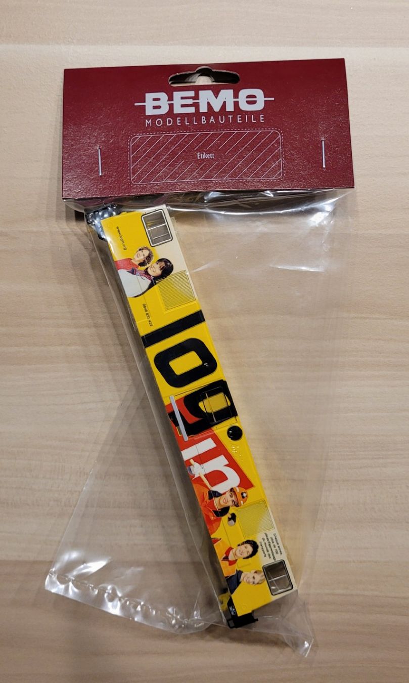Bemo Ersatzgehäuse zu MOB GDe 4/4 6006 "Login" (Neu und ...