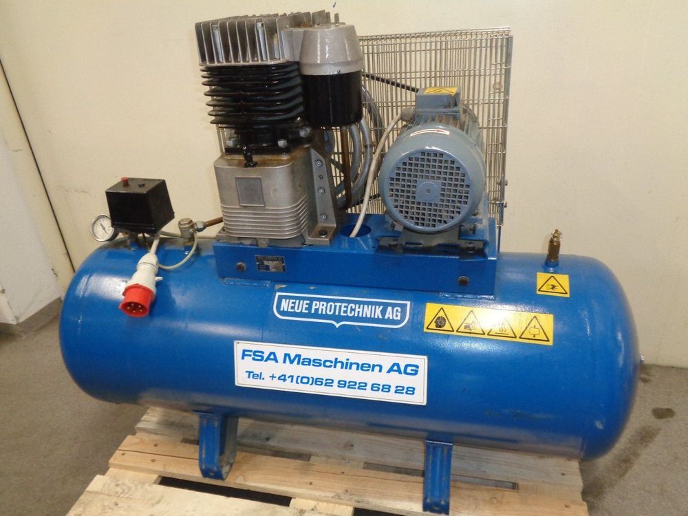 GIS Kompressor 200 Liter Tank, 4 PS (Gebraucht) in Aarwangen für CHF ...