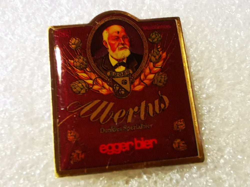 Ansteckpin 165: Egger Bier | Kaufen auf Ricardo