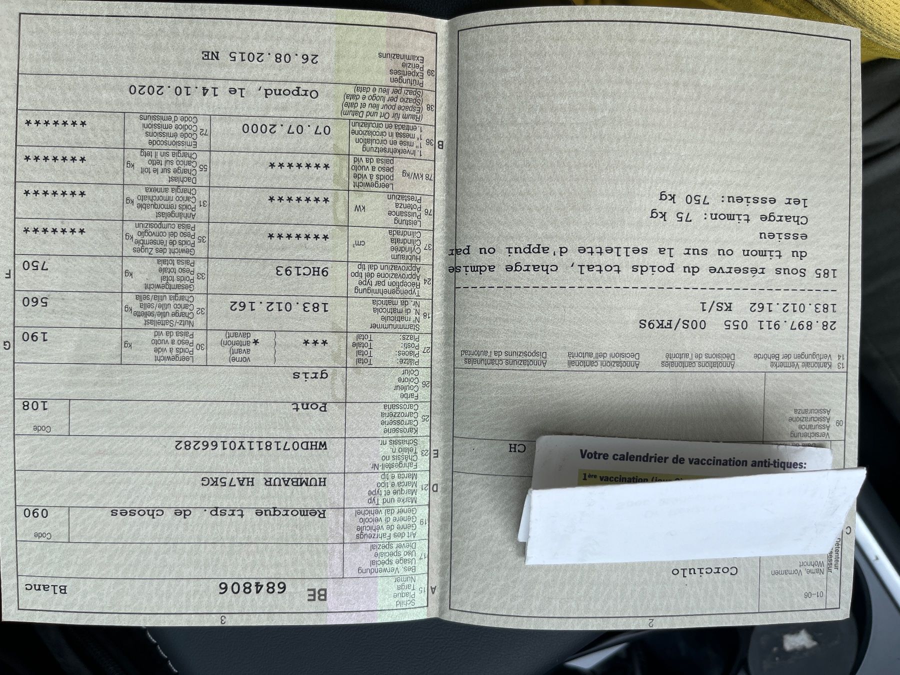 A VENDRE PETITE REMORQUE FERMEE (D'occasion) à Hauterive NE pour CHF ...