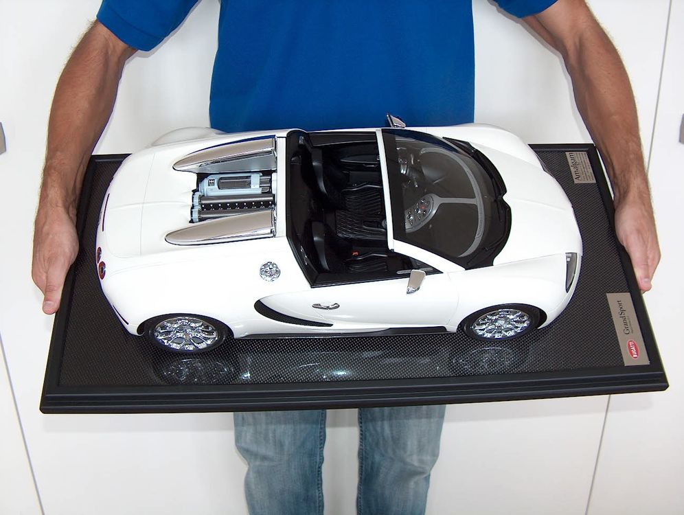 AMALGAM Bugatti Veyron Grand Sport 🚗 1:8 Einzelanfertigung (Neu (gemäss ...