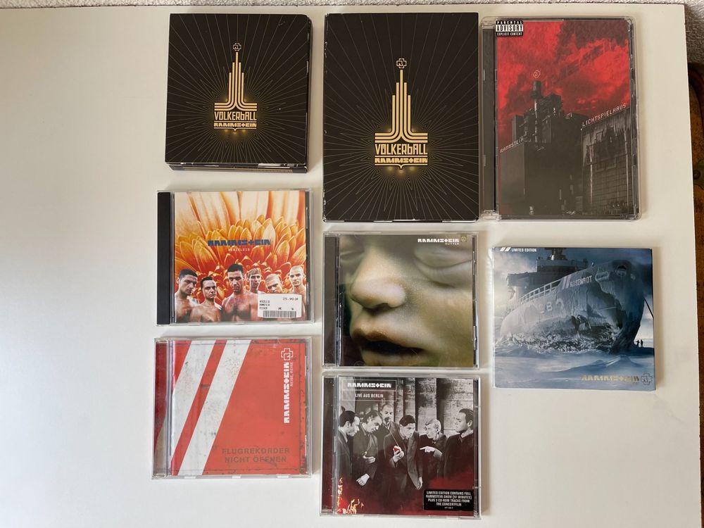 Rammstein 6 CDs/2 DVDs (Gebraucht) in Epalinges für CHF 50 – mit ...
