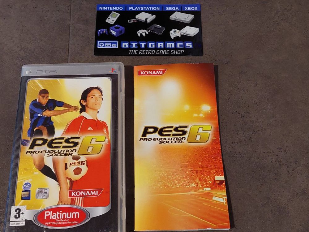 Pro Evolution Soccer 6 für Play Station Portable PSP ab 1CHF | Kaufen ...