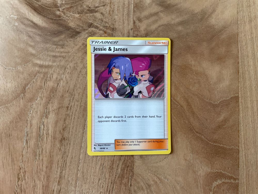 Jessie & James Holo Hidden Fates Pokemon EN (Neu (gemäss Beschreibung ...
