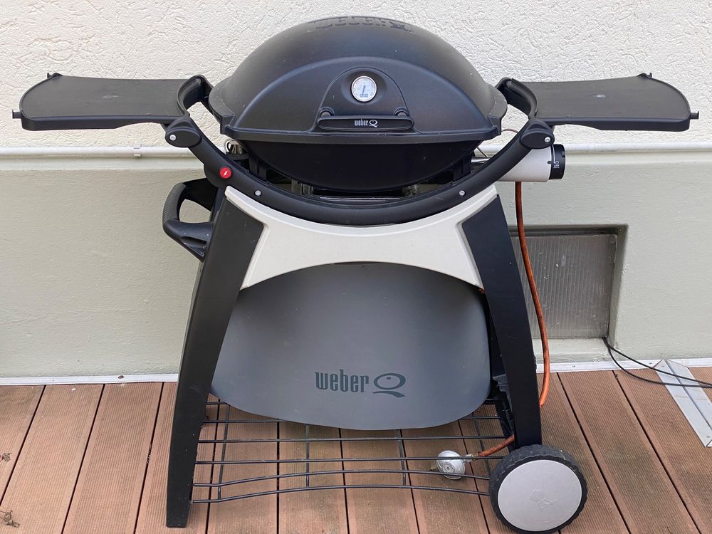 Weber Gasgrill Q200 mit Wagen (Gebraucht) in Münchenstein für CHF 95 ...