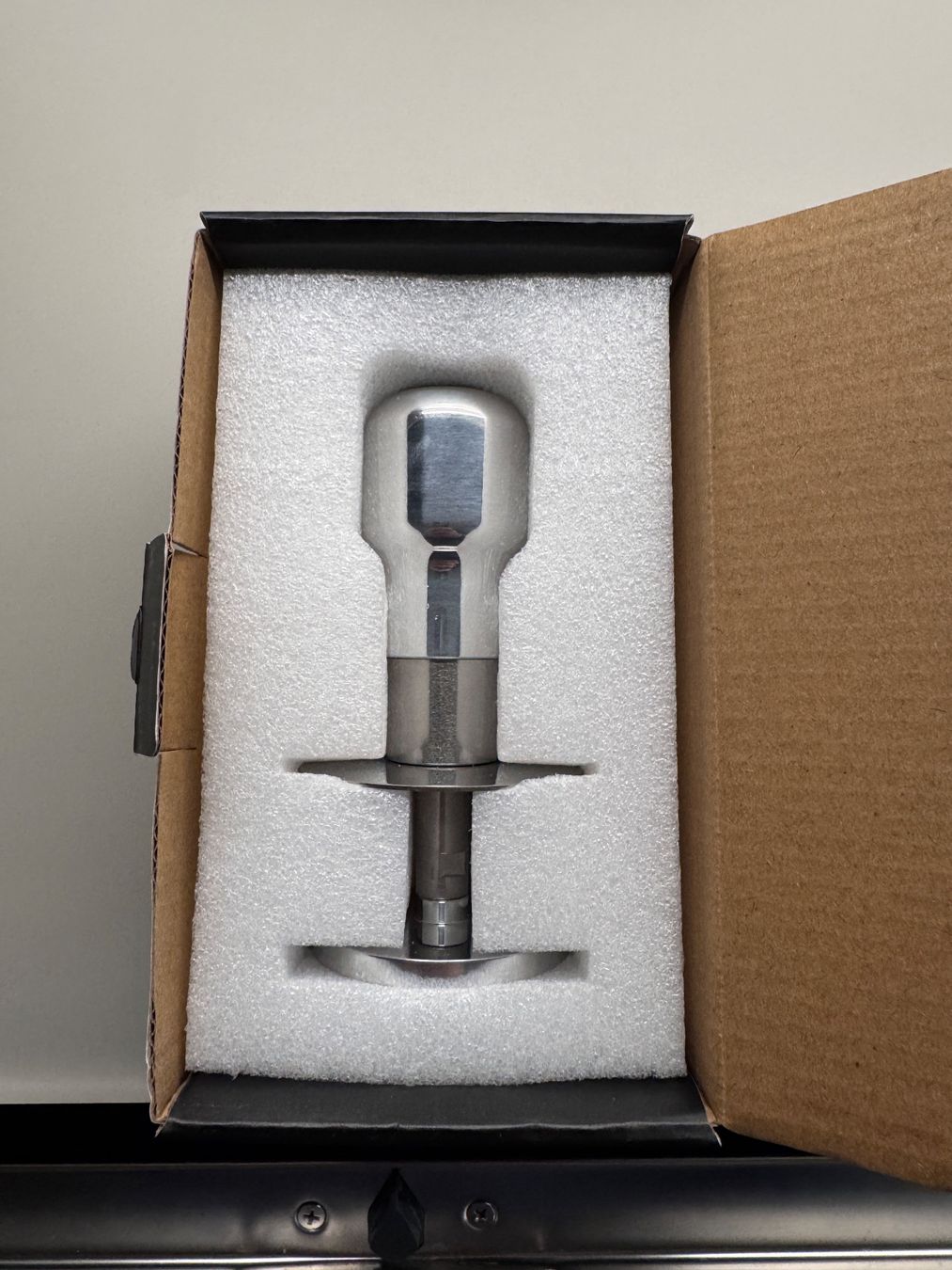 ADJUSTABLE DYNAMOMETRIC TAMPER IN STAINLESS STEEL WITH 58MM (Neu und ...