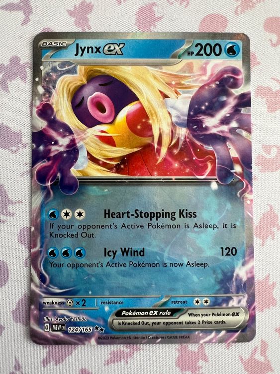 🇬🇧 Jynx EX | Pokemon 151 | MEW 124/165 (EN) | Kaufen auf Ricardo