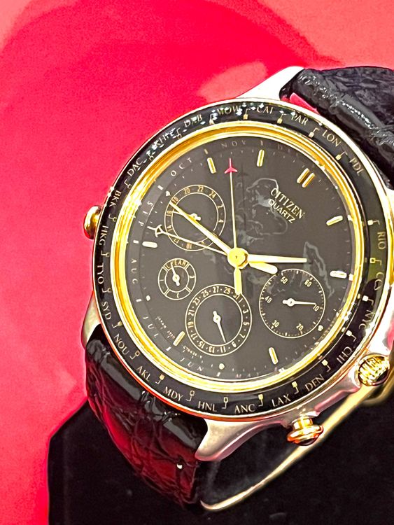 Citizen Quartz World Timer – Chronograph Lauft (Gebraucht) in Safenwil ...
