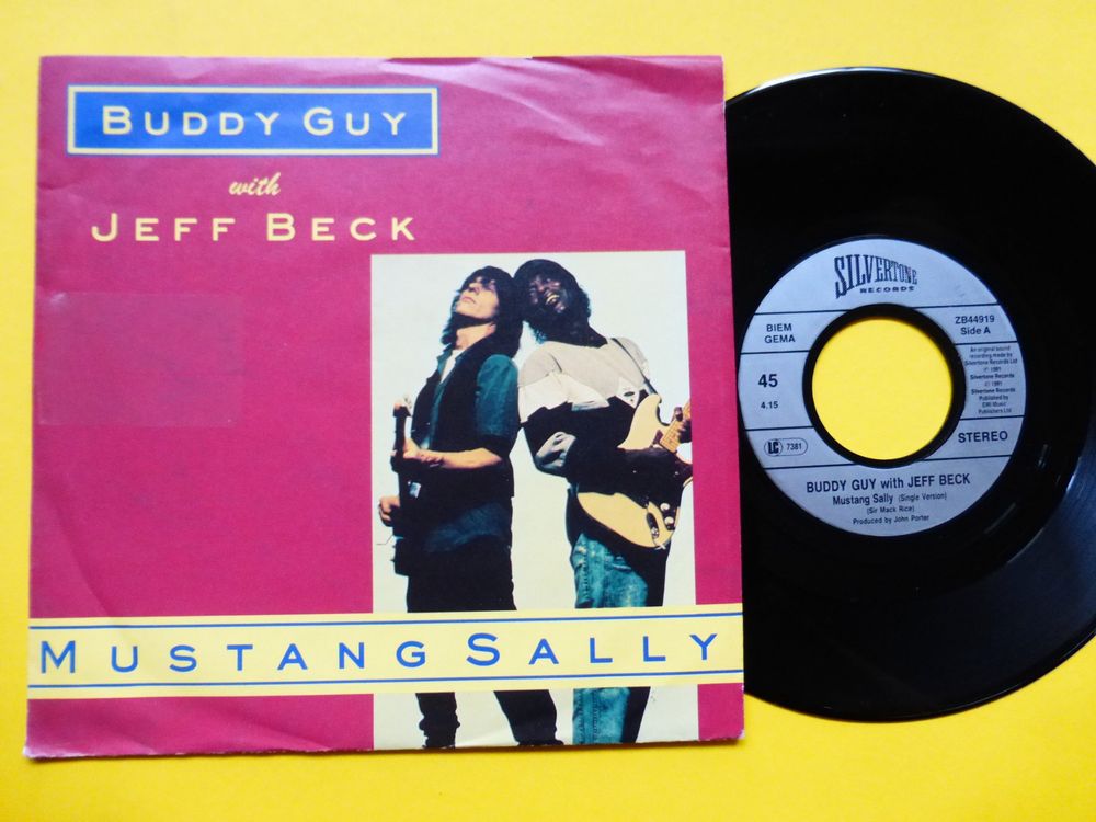 BUDDY GUY WITH JEFF BECK 7" MUSTANG SALLY (Gebraucht) in Zürich für CHF ...