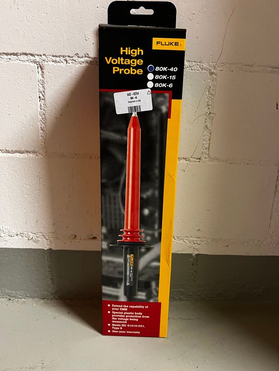 80K-40 - High Voltage Probe 40 kV for Multimeter, Needle, | Kaufen auf ...