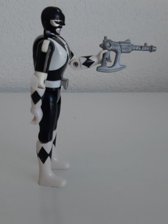 Mighty Morphin Power Rangers Black Ranger Flip Head Figure (Gebraucht ...