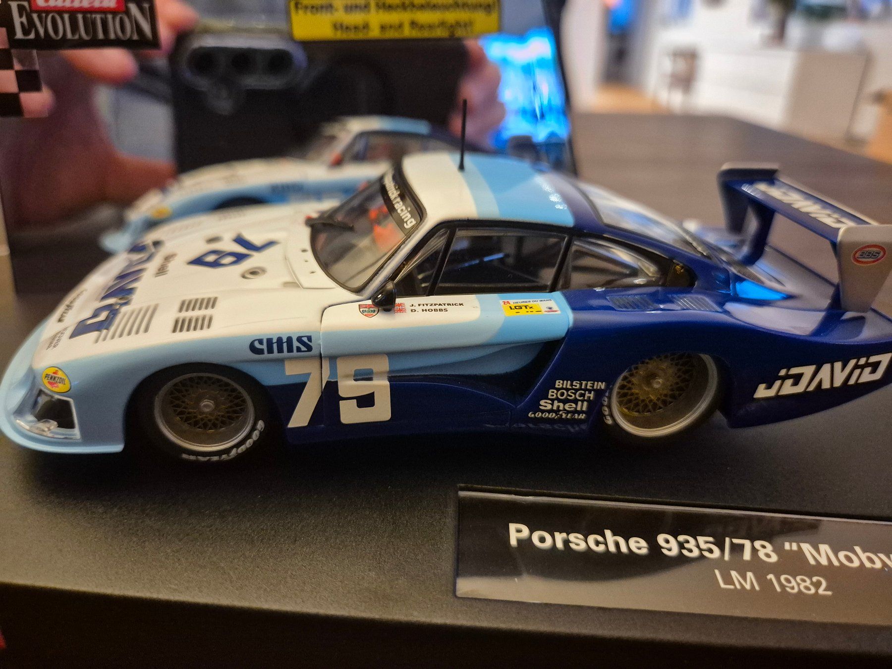 Carrera Evolution Porsche 935/78 John Fitzpatrick Racing LM (Neu und ...