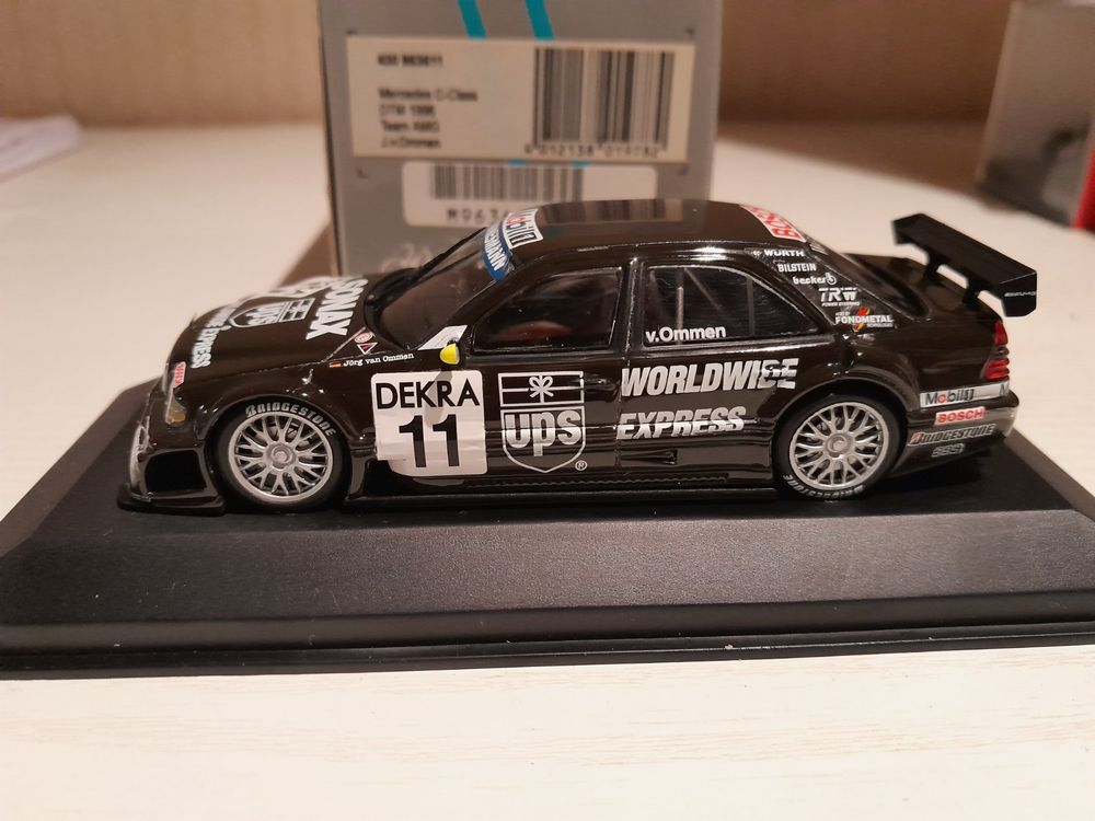 Minichamps 1:43 Mercedes C180 DTM 1996 v. Ommen 430 963611 (Neu und ...