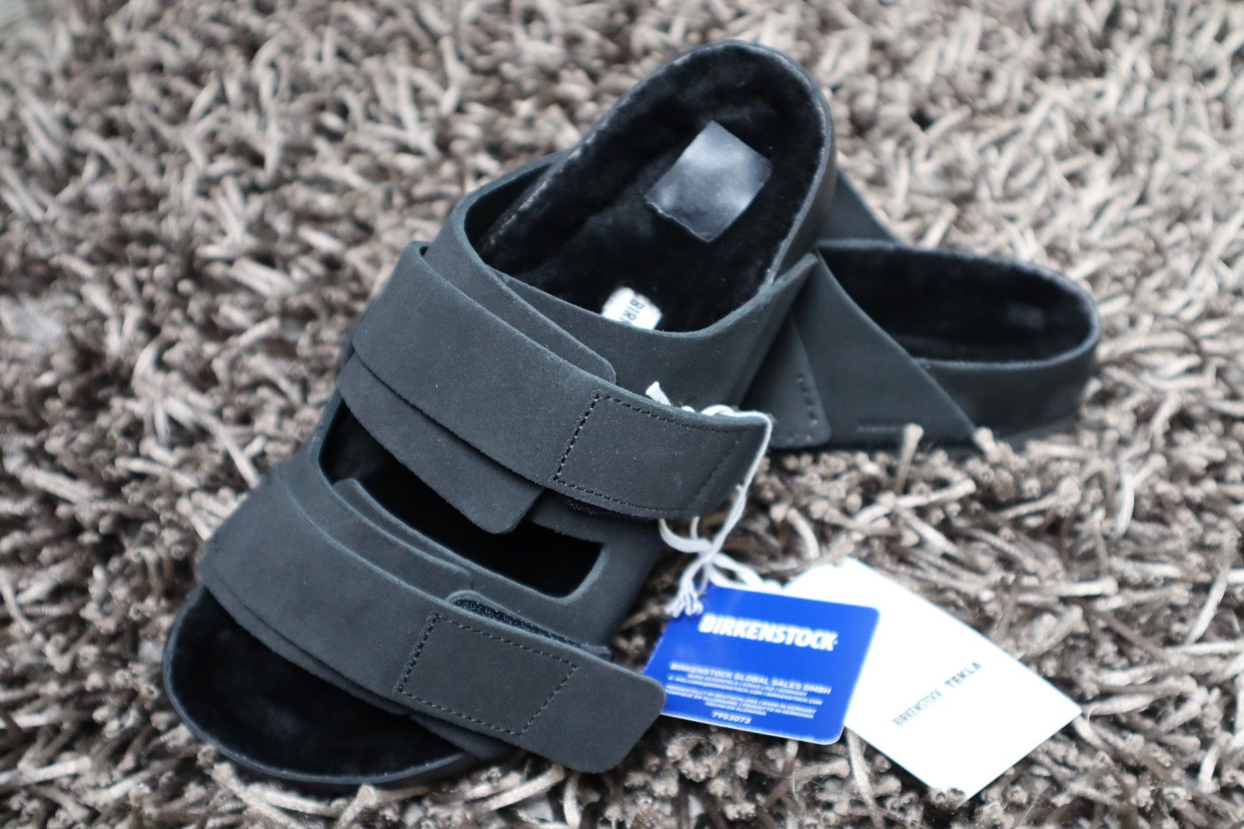 Birkenstock, Uji, Fell+ Leder, Gr.37, NEU, Neupreis 490.- !! (Neu und ...