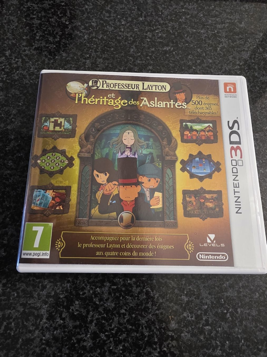 Professeur Layton et l'Héritage des Aslantes Nintendo 3DS (D'occasion ...