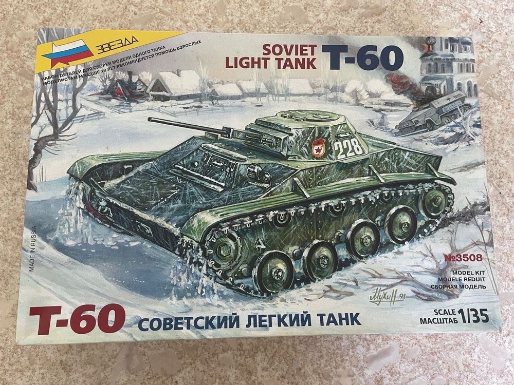 Sovjet Light Tank T60 Modellbau | Kaufen auf Ricardo