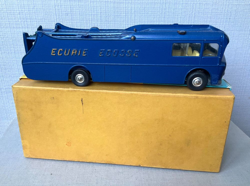 🟡🔵 CORGI TOYS # 1126 / Ecurie Eccose Racing Car Tra / 1961 (Gebraucht ...