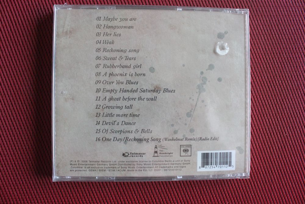 ASAF & THE MOJOS AVIDAN - THE RECKONING CD RE-RELEASE (261) (Neu und ...