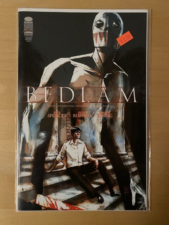 Bedlam #1 of 11 2nd print Nick Spencer Riley Rossmo Frazer (Gebraucht ...