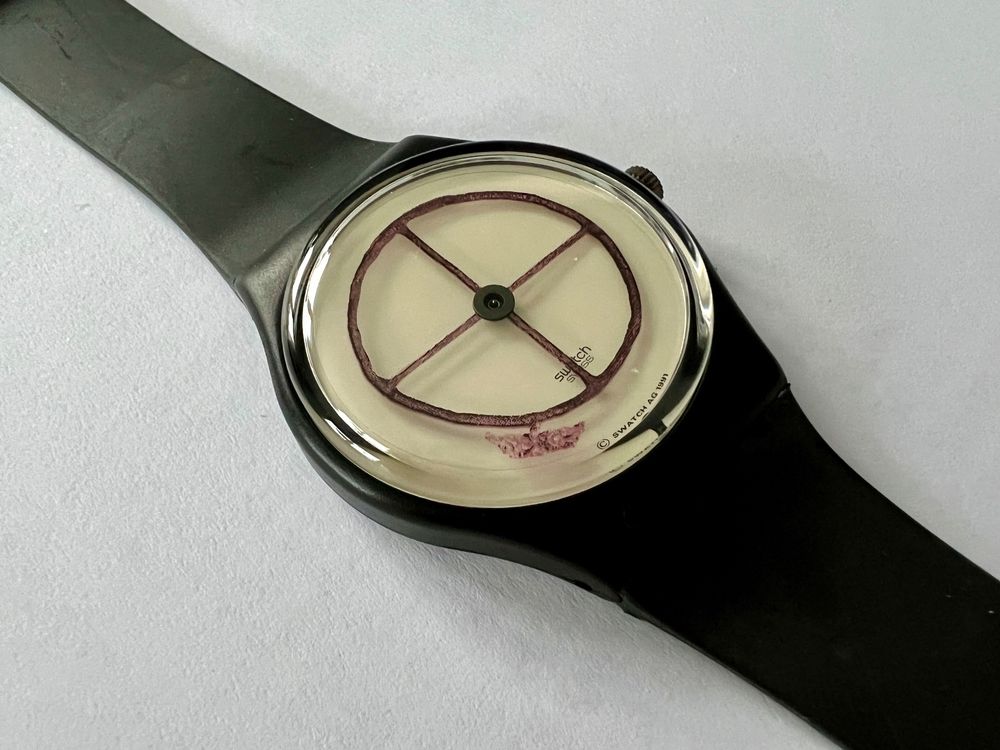 VINTAGE - SWATCH GZ 120 “WHEEL ANIMAL” (1991) (Neu und originalverpackt ...
