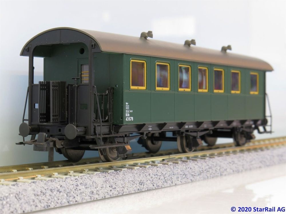 Roco 44866 ÖBB Gepäckwagen Bi3h grün 43678 Epoche III (Neu (gemäss ...