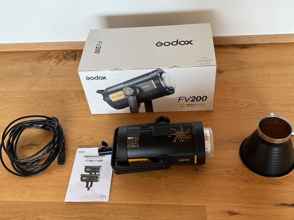 Godox FV 200 Studioblitz Dauerleuchte | Kaufen auf Ricardo