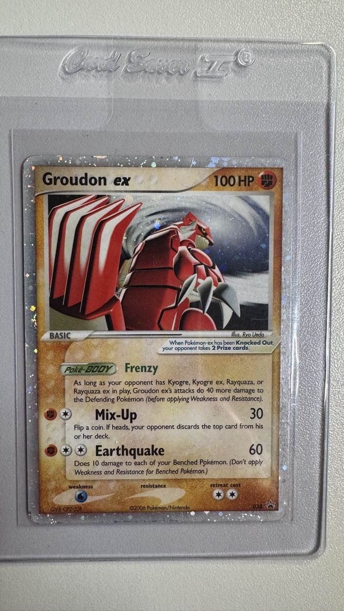 Carte Pokémon Groudon ex PROMO 038 (Gebraucht) in Belprahon für CHF 66 ...