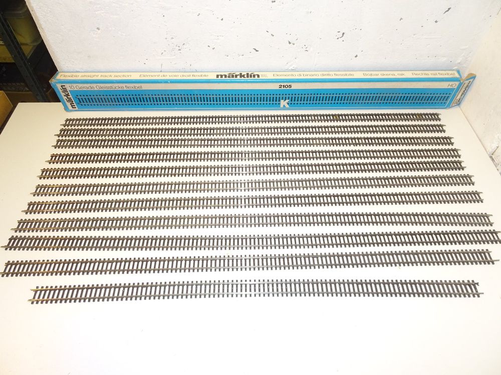 11 Märklin K-Gleis Schienen HO 2105 (Gebraucht) in Luzern für CHF 60.9 ...