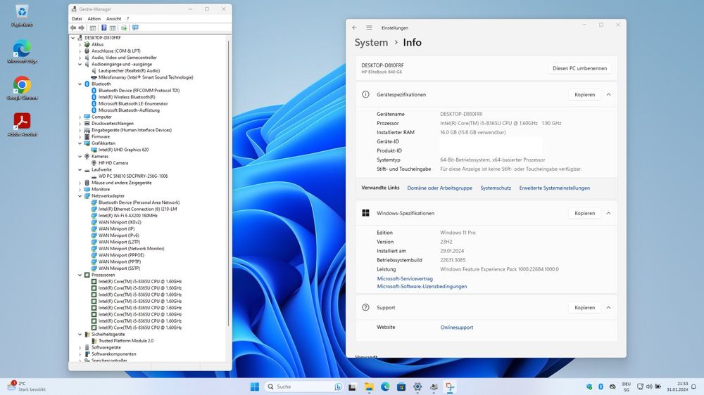 HP EliteBook 840 G6 vPro - Windows 11 Pro (Gebraucht) in Spreitenbach ...