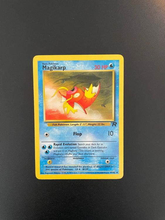 Pokémon Team Rocket Magikarp 47/82 ab 1 (Gebraucht) in Zürich für CHF 3 ...